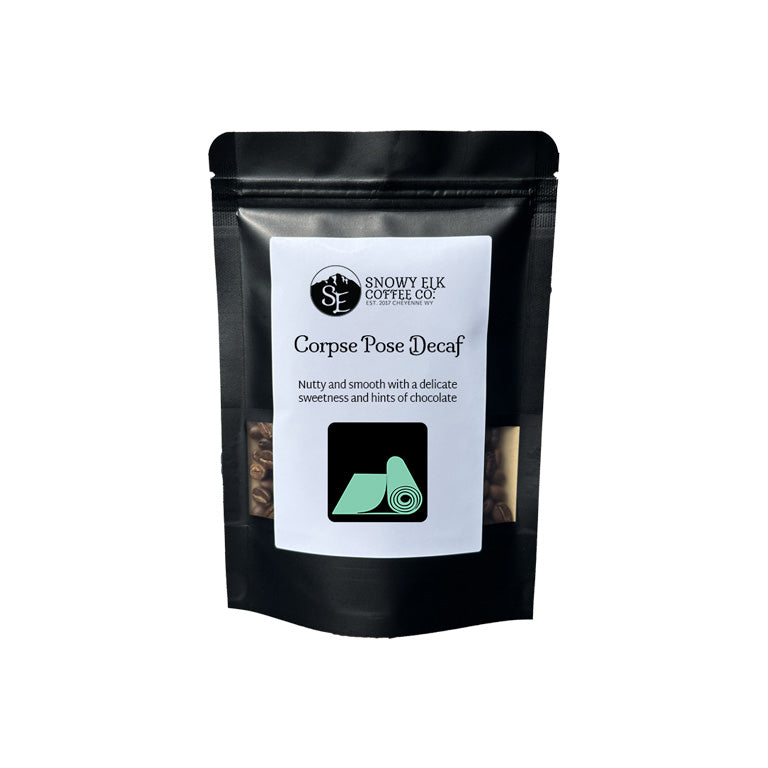 Corpse Pose Decaf Sample – Snowy Elk Coffee Co.